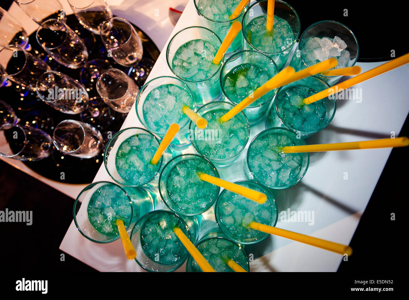 Aperitives on an event Stock Photo - Alamy