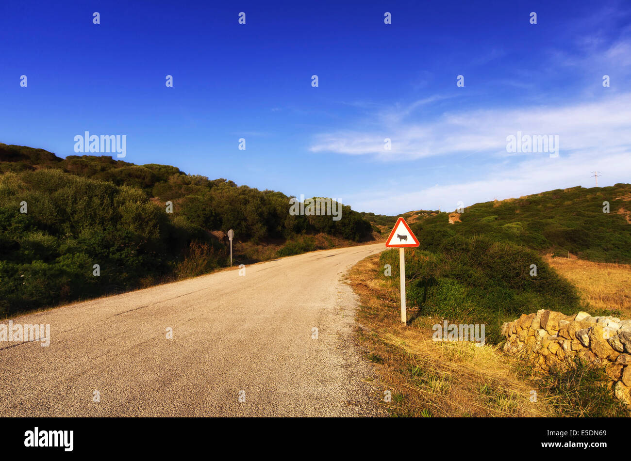 No cow road sign hi-res stock photography and images - Alamy