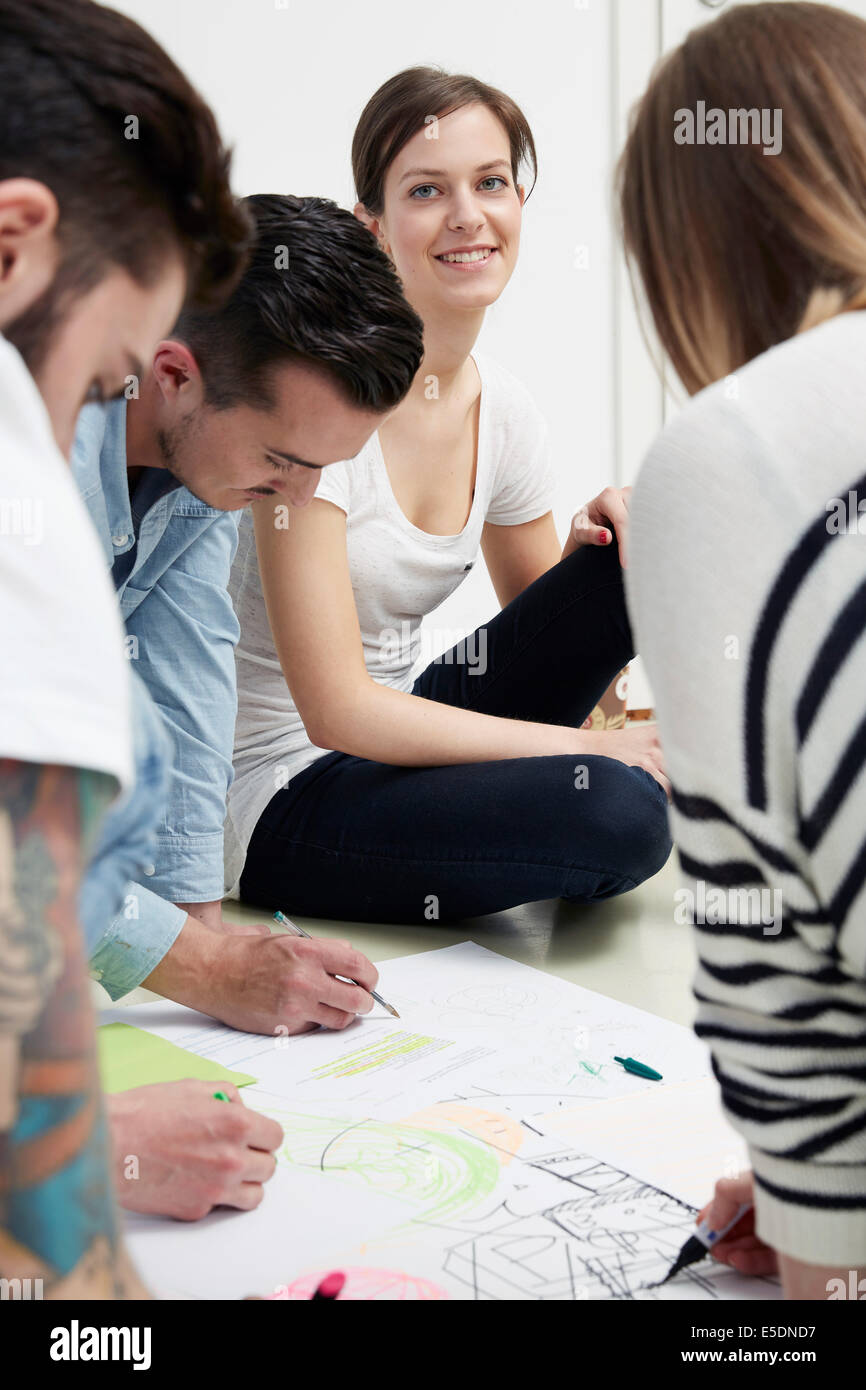 Creative mind map hi-res stock photography and images - Alamy