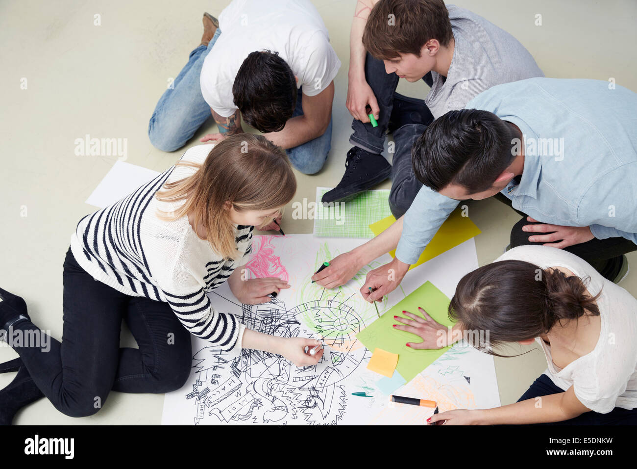 Creative mind map hi-res stock photography and images - Alamy