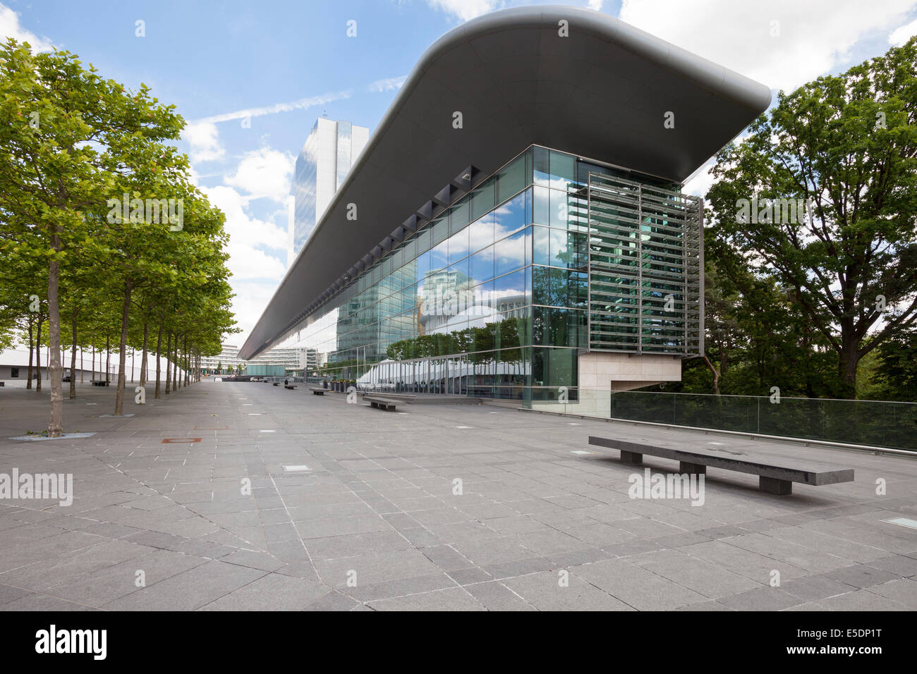 Luxembourg, Luxembourg City, European Quarter, office building at ...