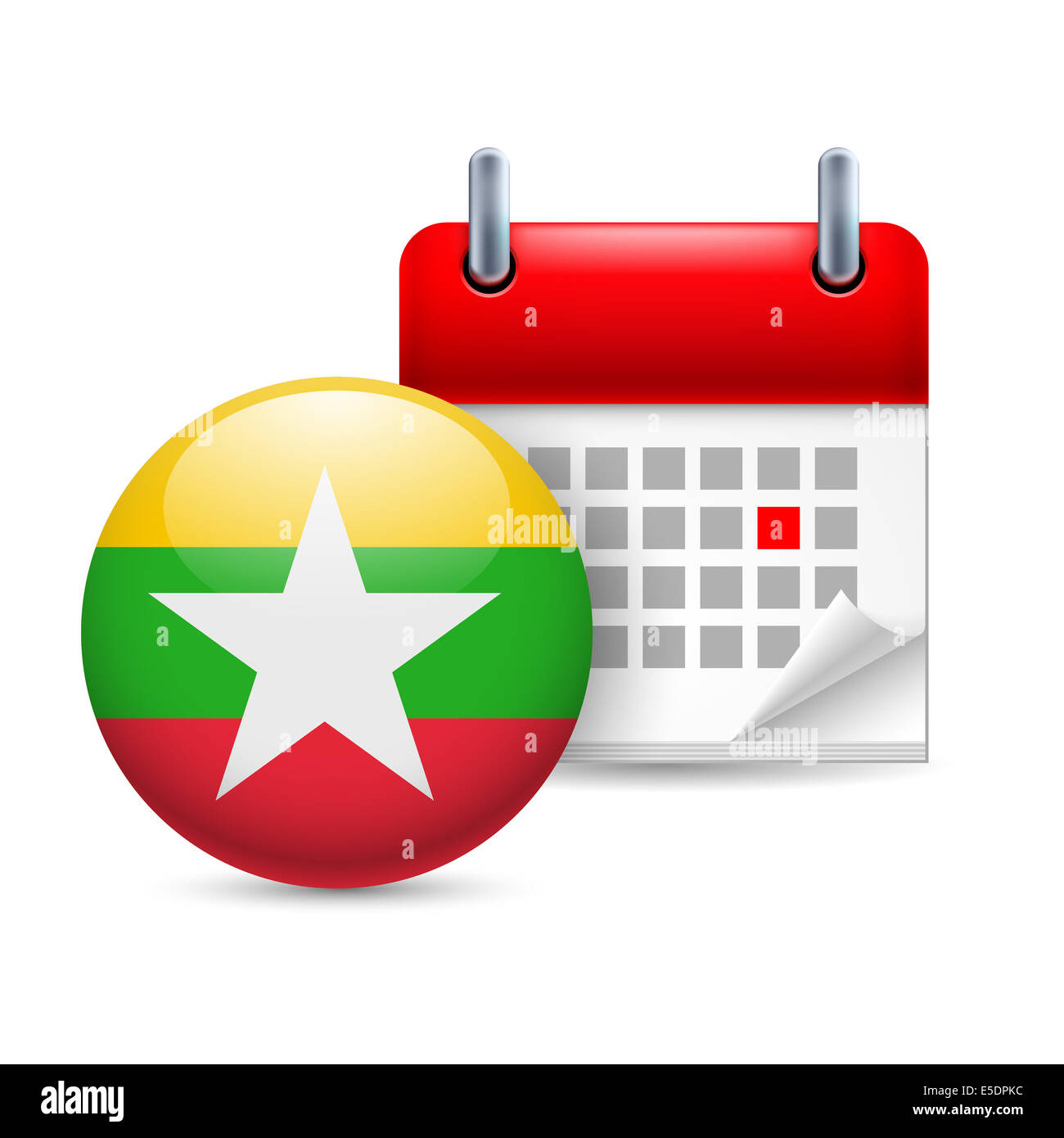 Myanmar calendar hi-res stock photography and images - Alamy