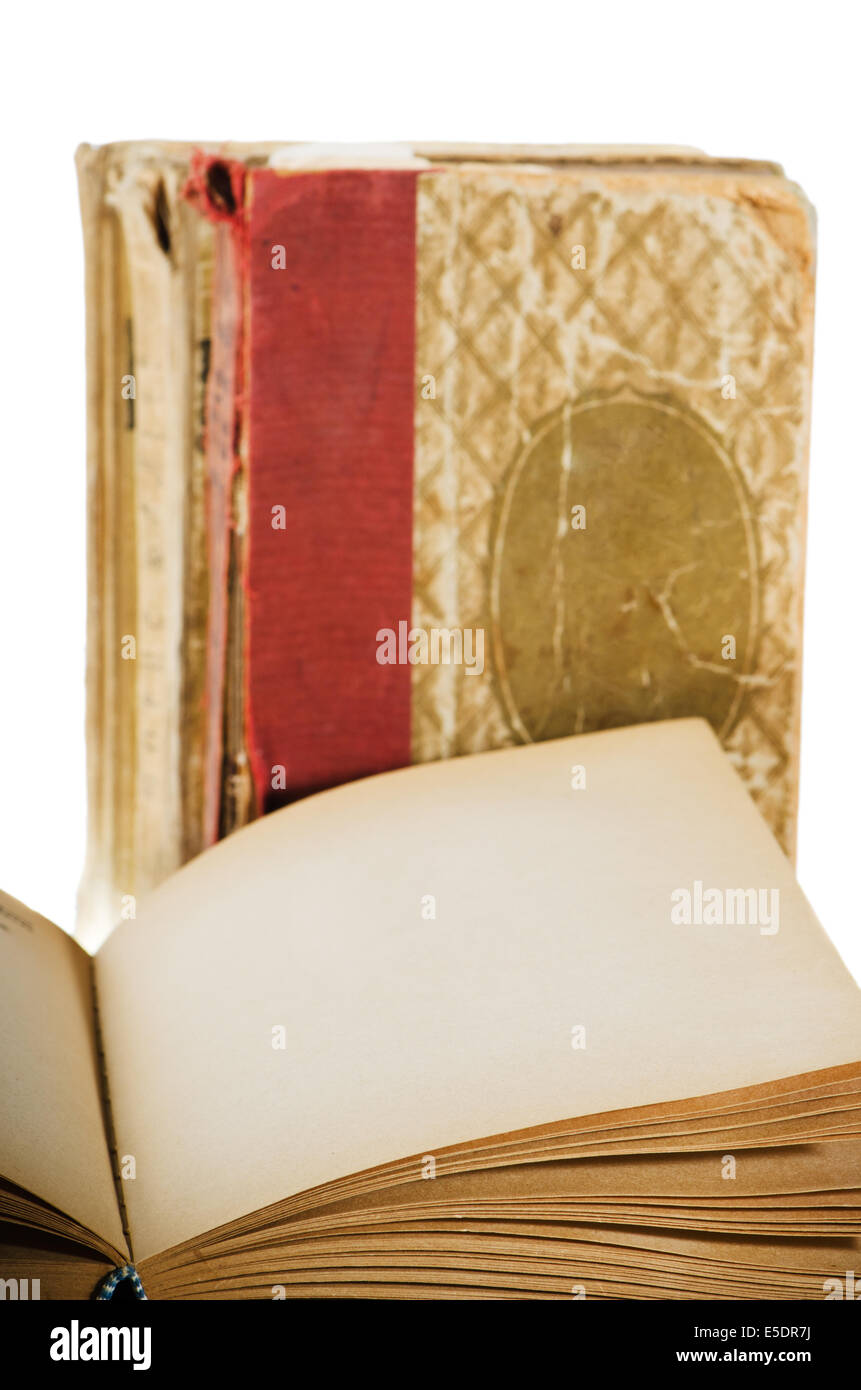Old aged book close hi-res stock photography and images - Alamy
