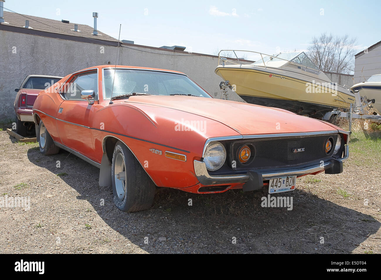 A 1971 American AMC Javelin AMX 401 in Minneapolis, Minnesota, USA ...