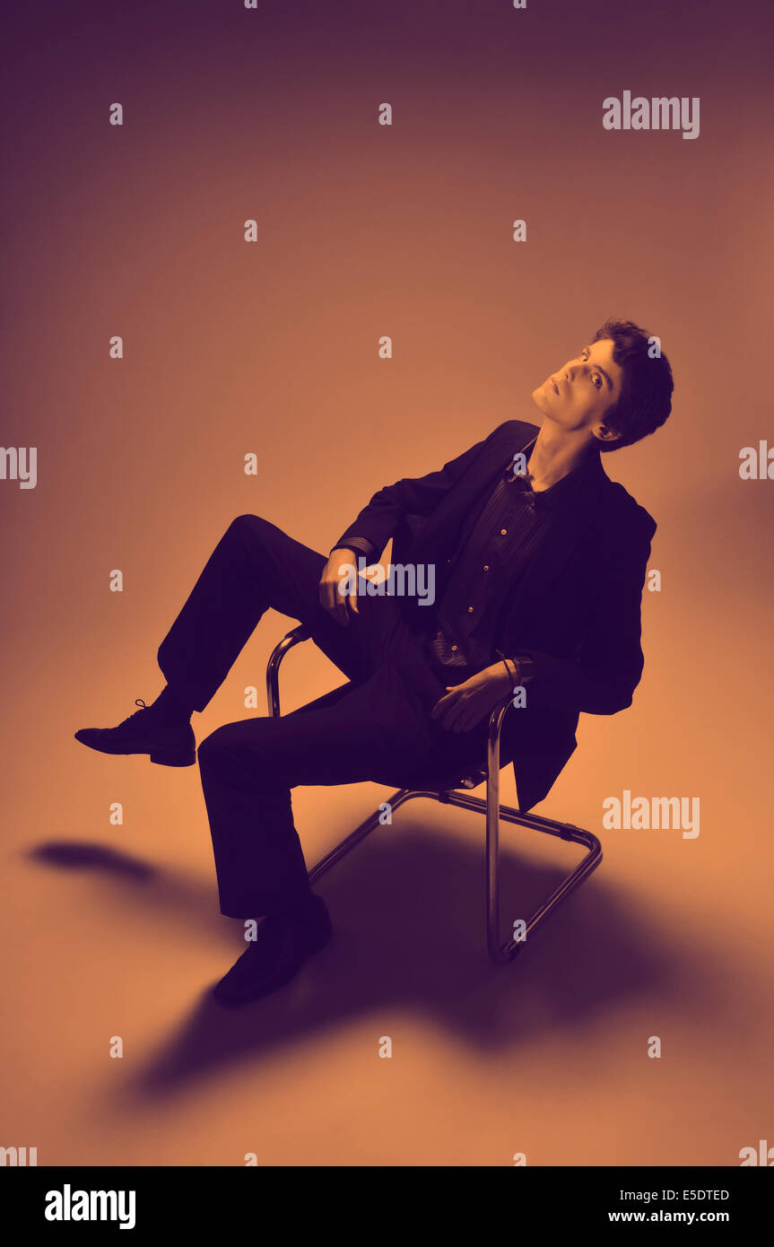 Male fashion model. Studio shot Stock Photo - Alamy