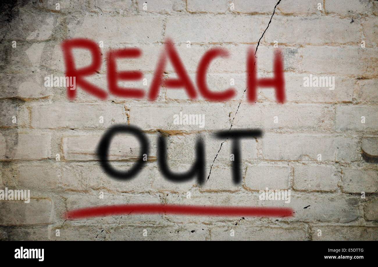 Reach Out Concept Stock Photo - Alamy