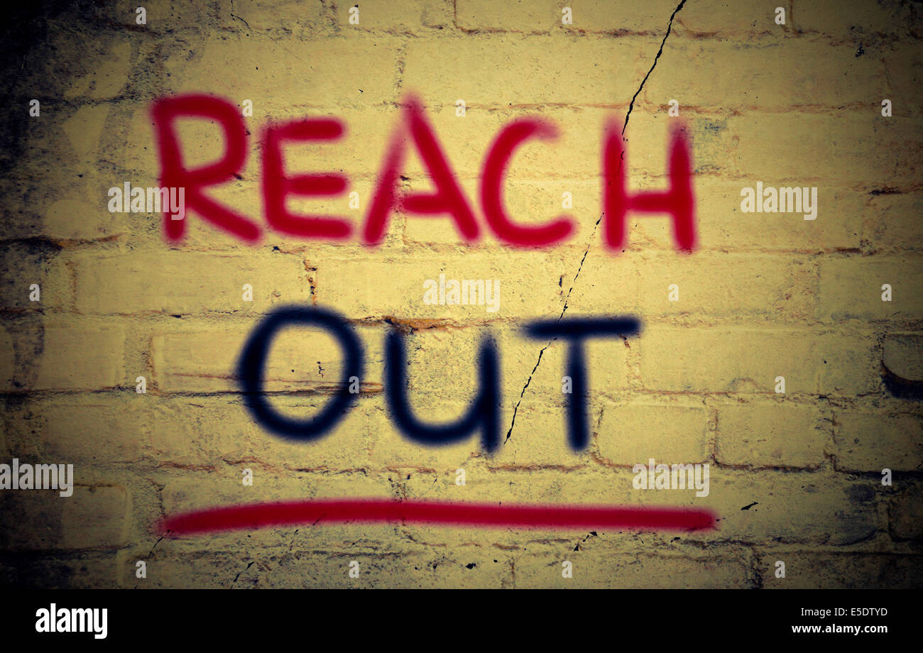 Reach Out Concept Stock Photo - Alamy