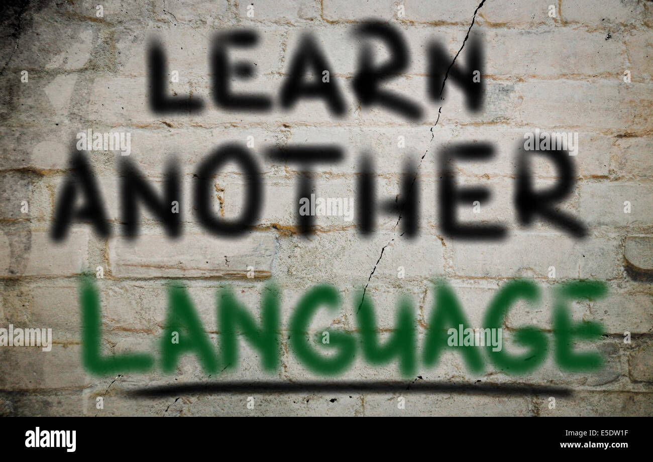 Learn another language hi-res stock photography and images - Alamy