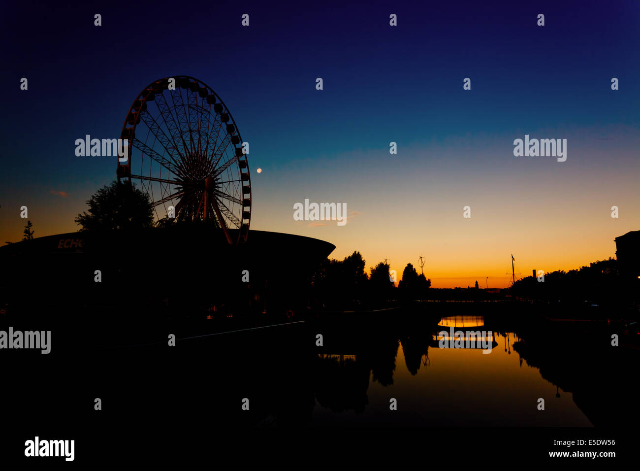 The Freij Wheel of Liverpool Stock Photo - Alamy