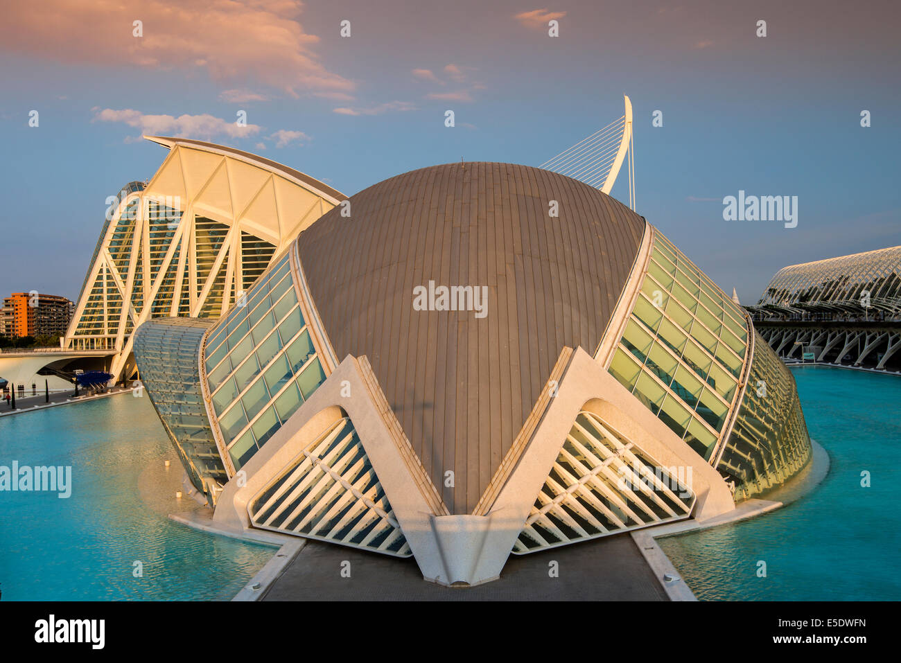 Hemisferic city arts sciences architect hi-res stock photography and ...
