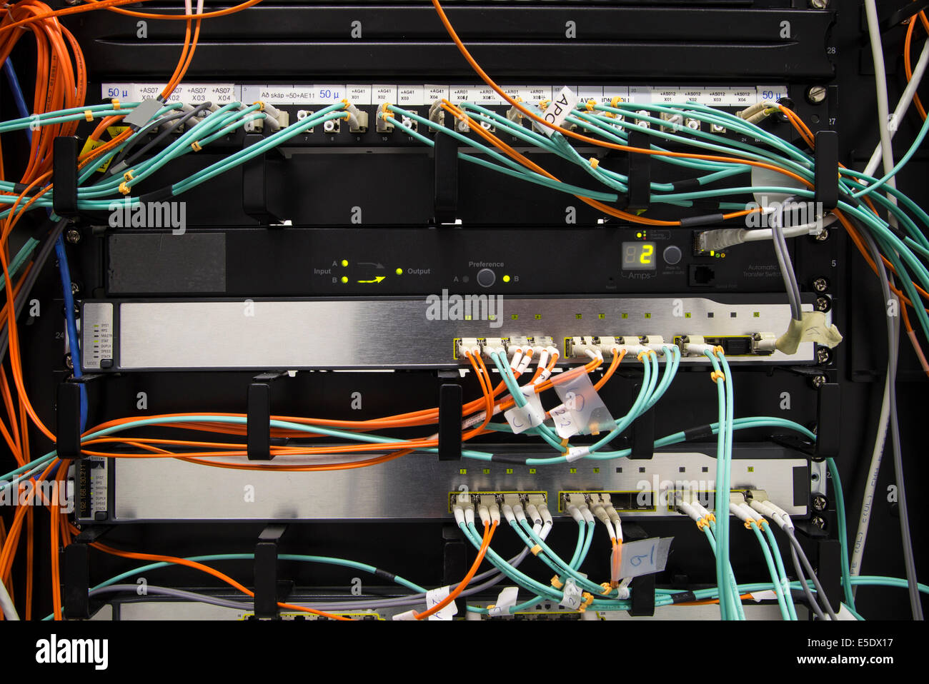 Network switches in a corporate network Stock Photo - Alamy