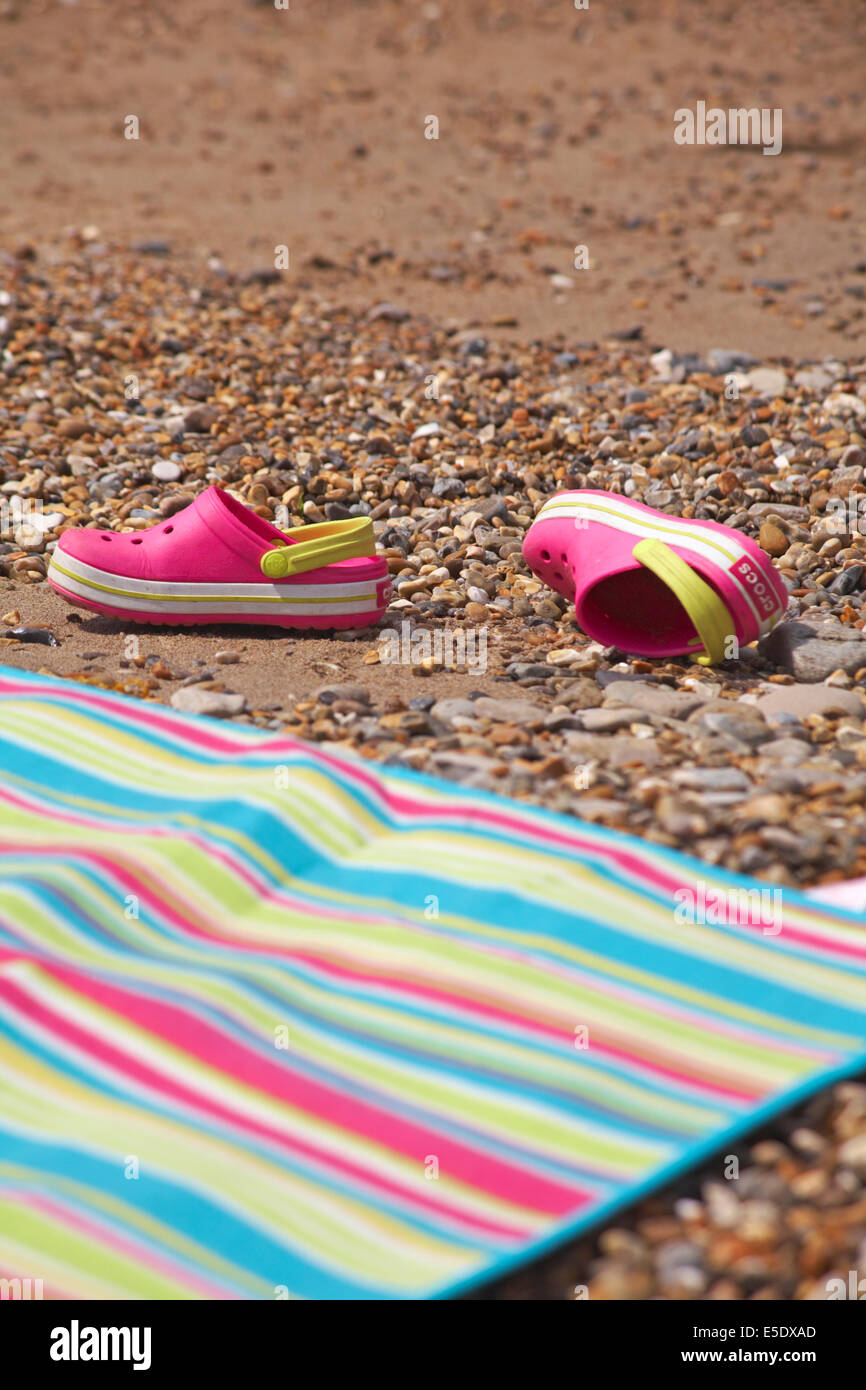 Crocs on beach hi-res stock photography and images - Alamy