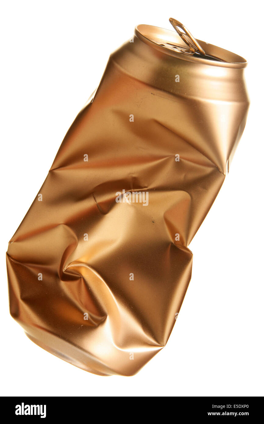 Crushed soda can hi-res stock photography and images - Alamy
