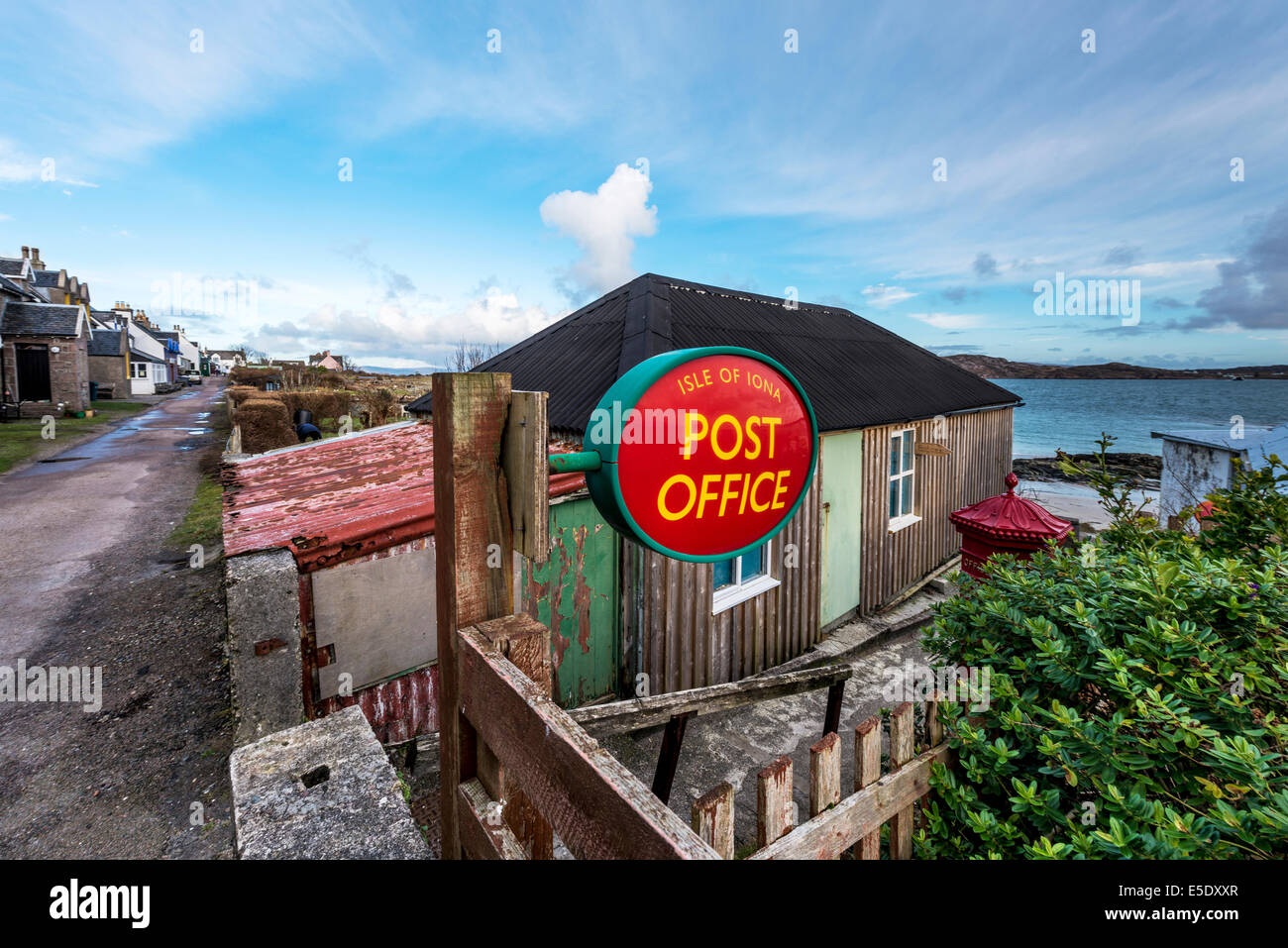 The Post Office on the Isle of Iona is on the beach in Iona's only ...