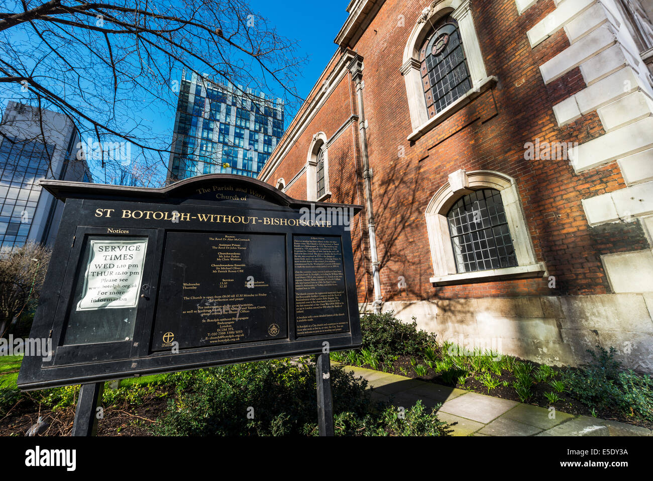 Botolph without bishopsgate hi-res stock photography and images - Alamy