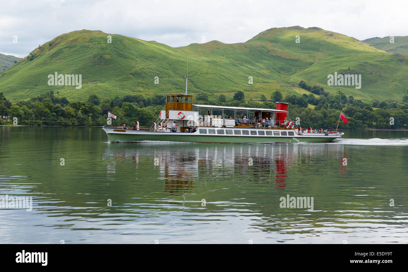 Ullswater steam ferry hi-res stock photography and images - Alamy