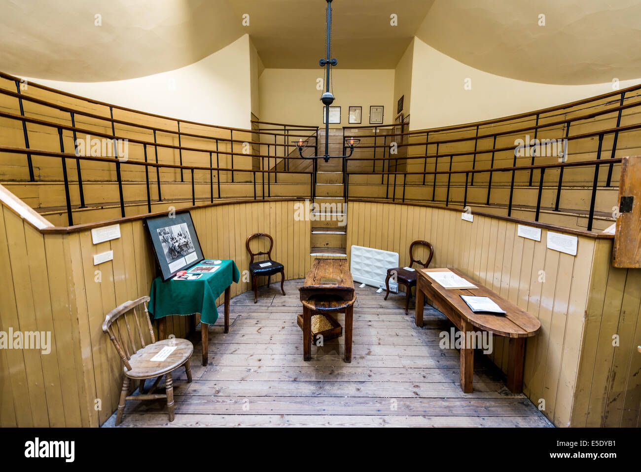 A 19th Century operating theatre with student viewing gallery. The Old ...