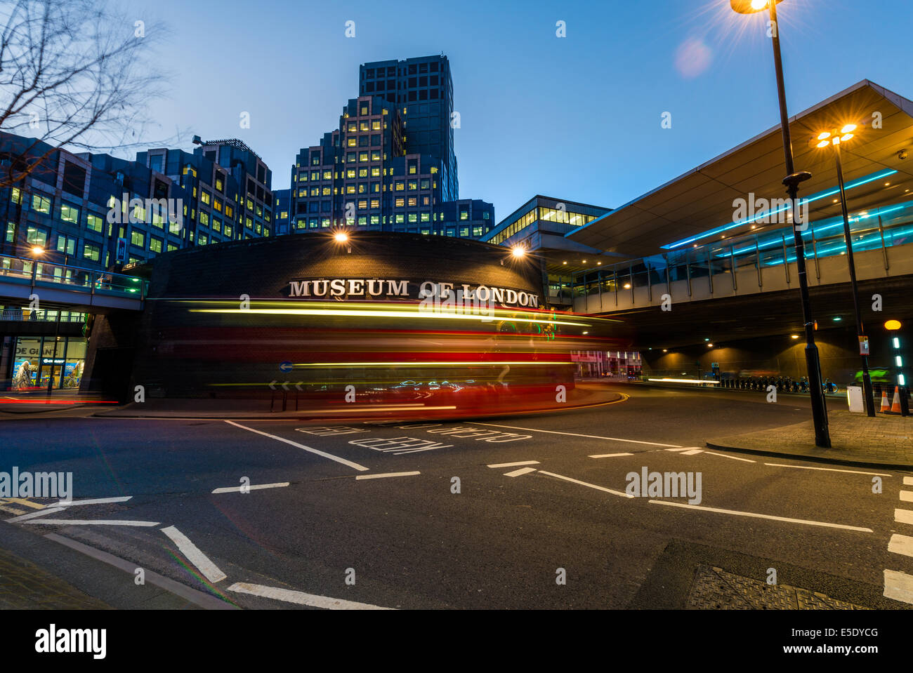 The Rotunda junction off London Wall and Aldersgate Street housing the ...