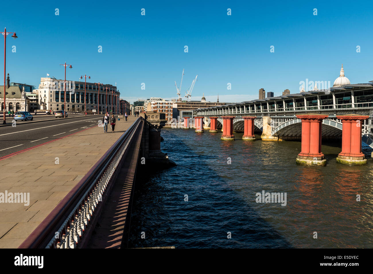 Blackfriars Railway Bridge is a railway bridge crossing the River ...