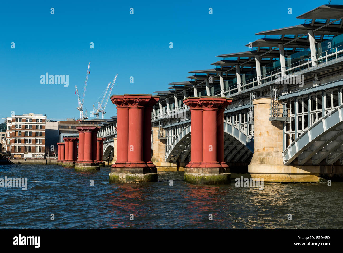 Blackfriars Railway Bridge is a railway bridge crossing the River ...