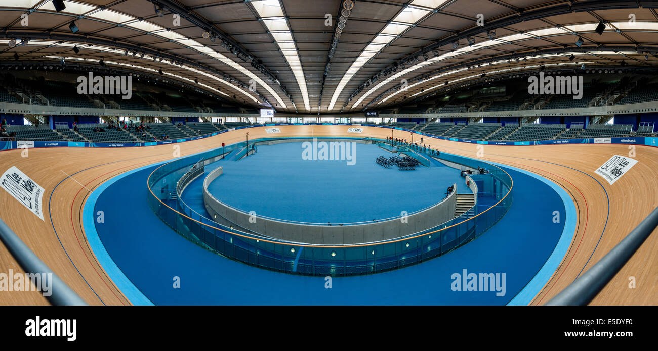 The London VeloPark is a cycling centre in Leyton in east London and ...
