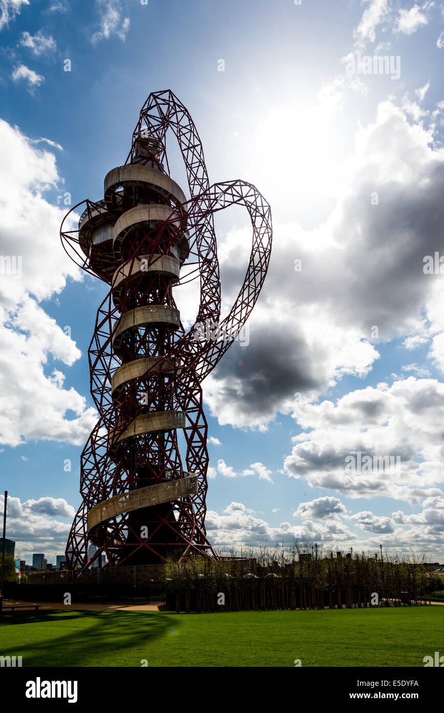 The ArcelorMittal Orbit is a 114.5 metre tall sculpture and observation ...