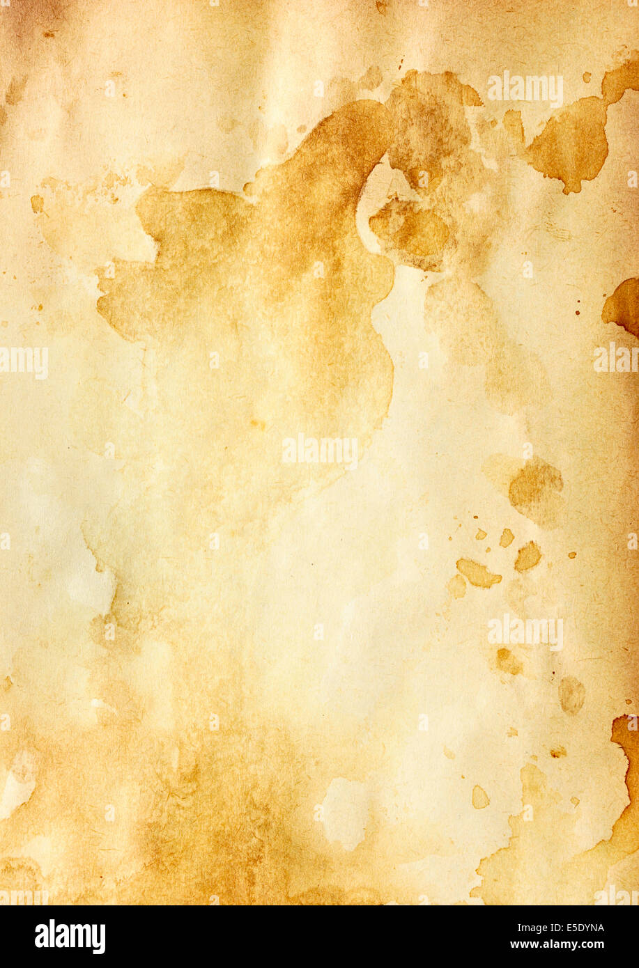 Water Stained Paper Texture