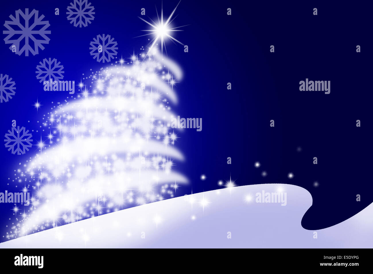 Deep blue gold christmas hi-res stock photography and images - Alamy