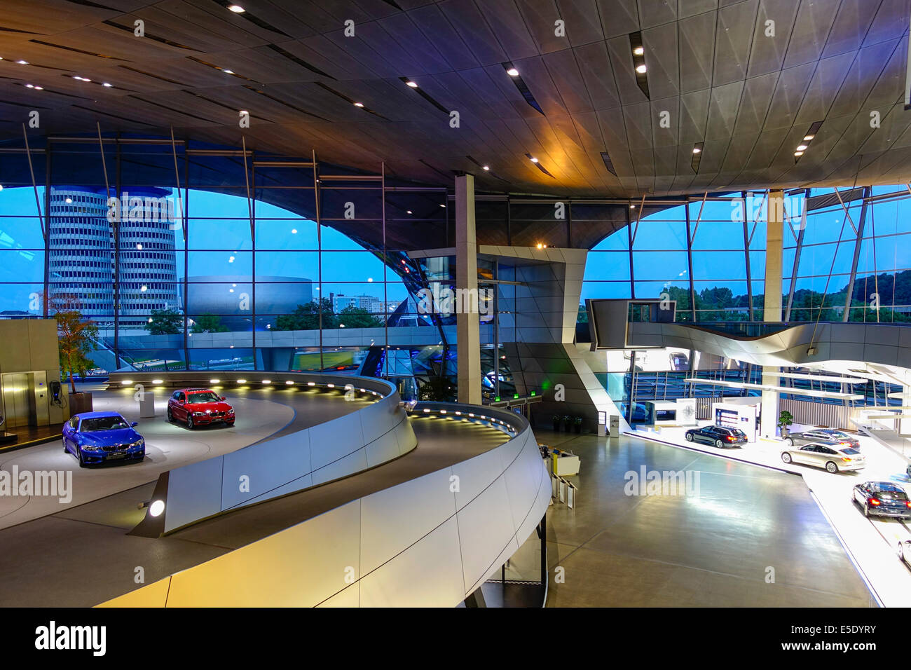 BMW World, BMW-Welt delivery and experience center, Munich, Bavaria ...
