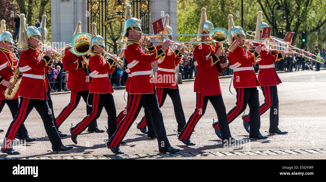 Changing of the Guard at Buckingham Palace is a ceremony of the new ...