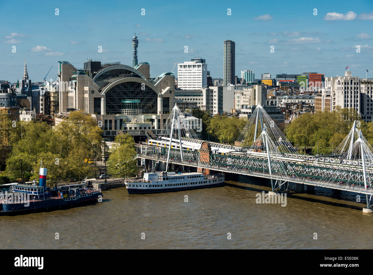 Panoramic of charing cross hi-res stock photography and images - Alamy