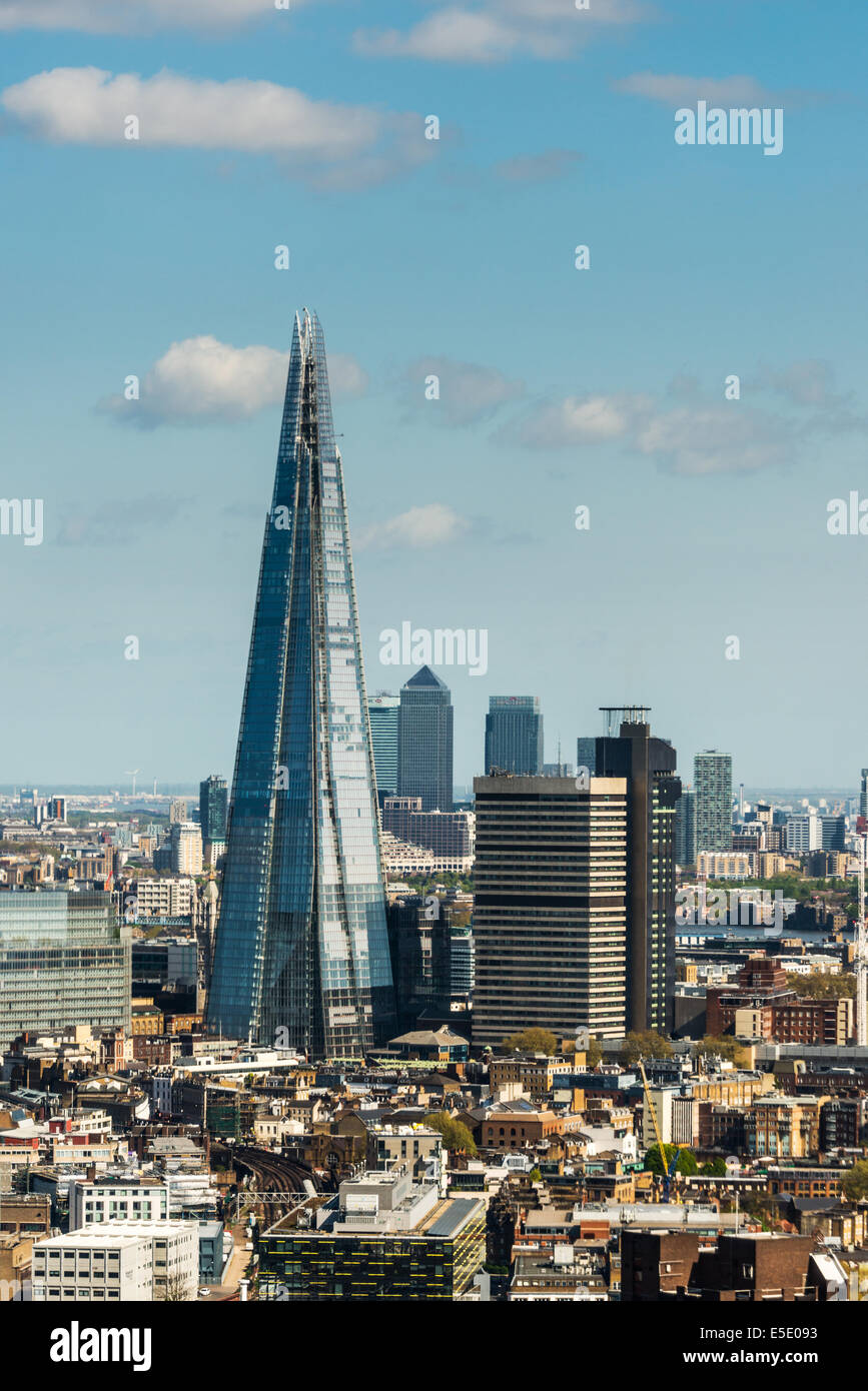 The Shard is an 87-storey skyscraper in London that forms part of the ...