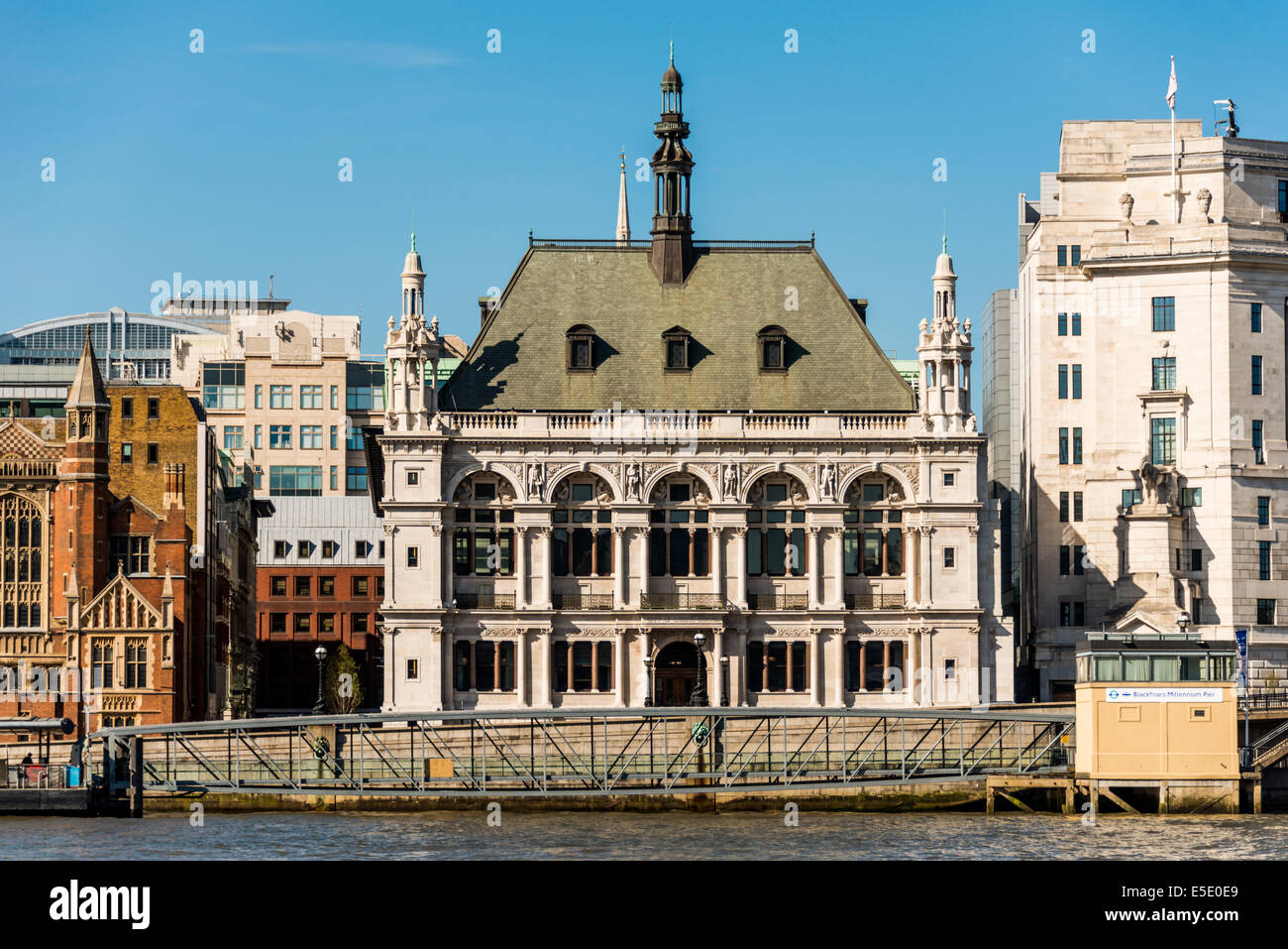 The former City of London School for Boys at 60 Victoria Embankment ...