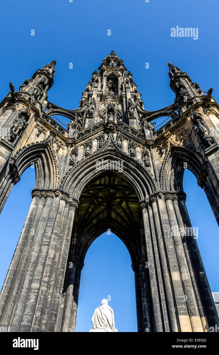 The Scott Monument is a Victorian Gothic monument to Scottish author ...