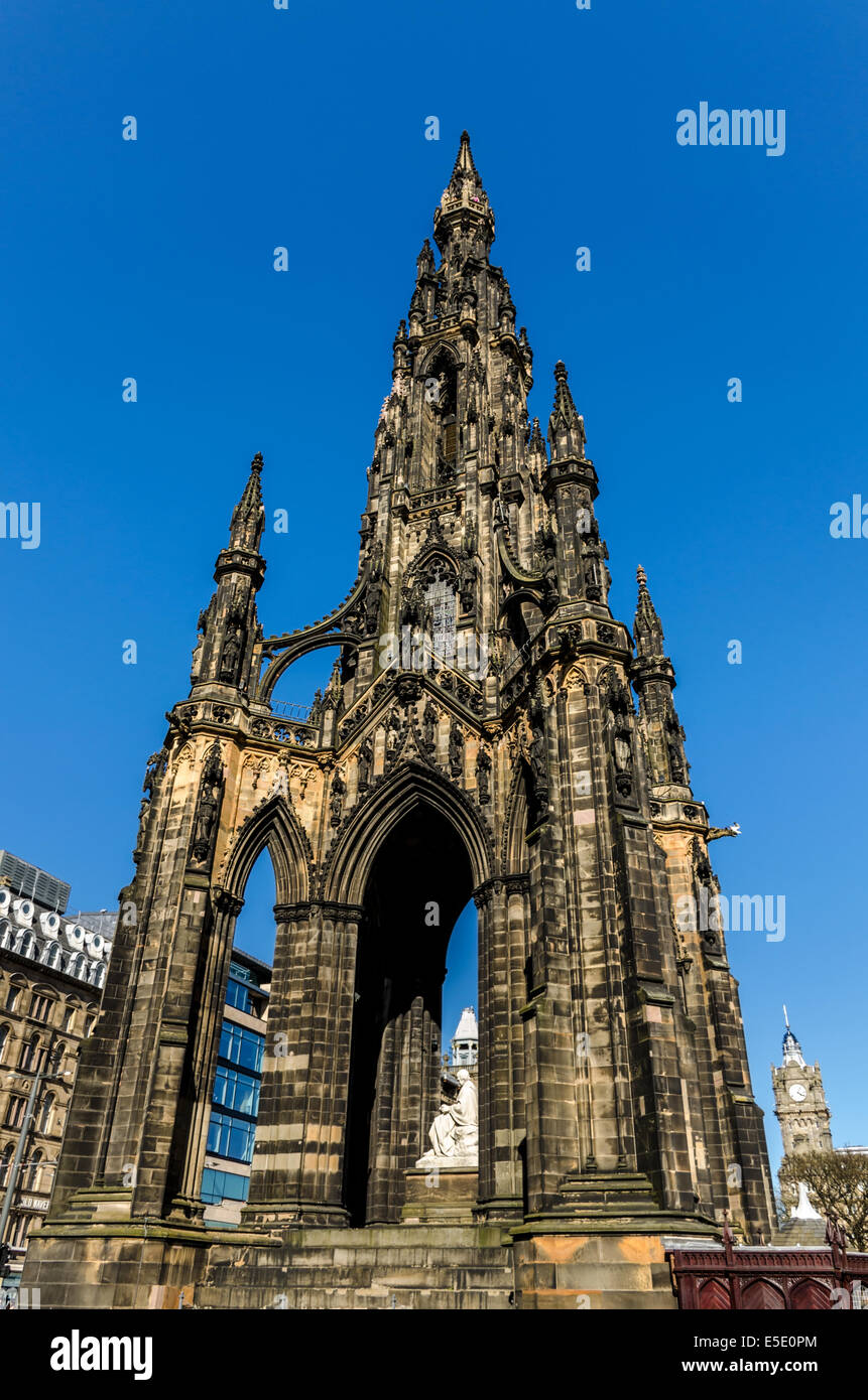 The Scott Monument is a Victorian Gothic monument to Scottish author ...