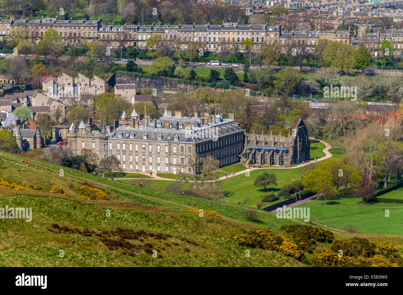 The Palace of Holyroodhouse, commonly referred to as Holyrood Palace ...