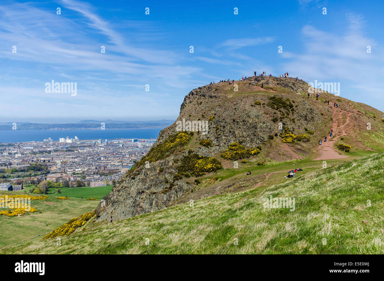 Holyrood Park is a royal park in central Edinburgh Scotland about a ...