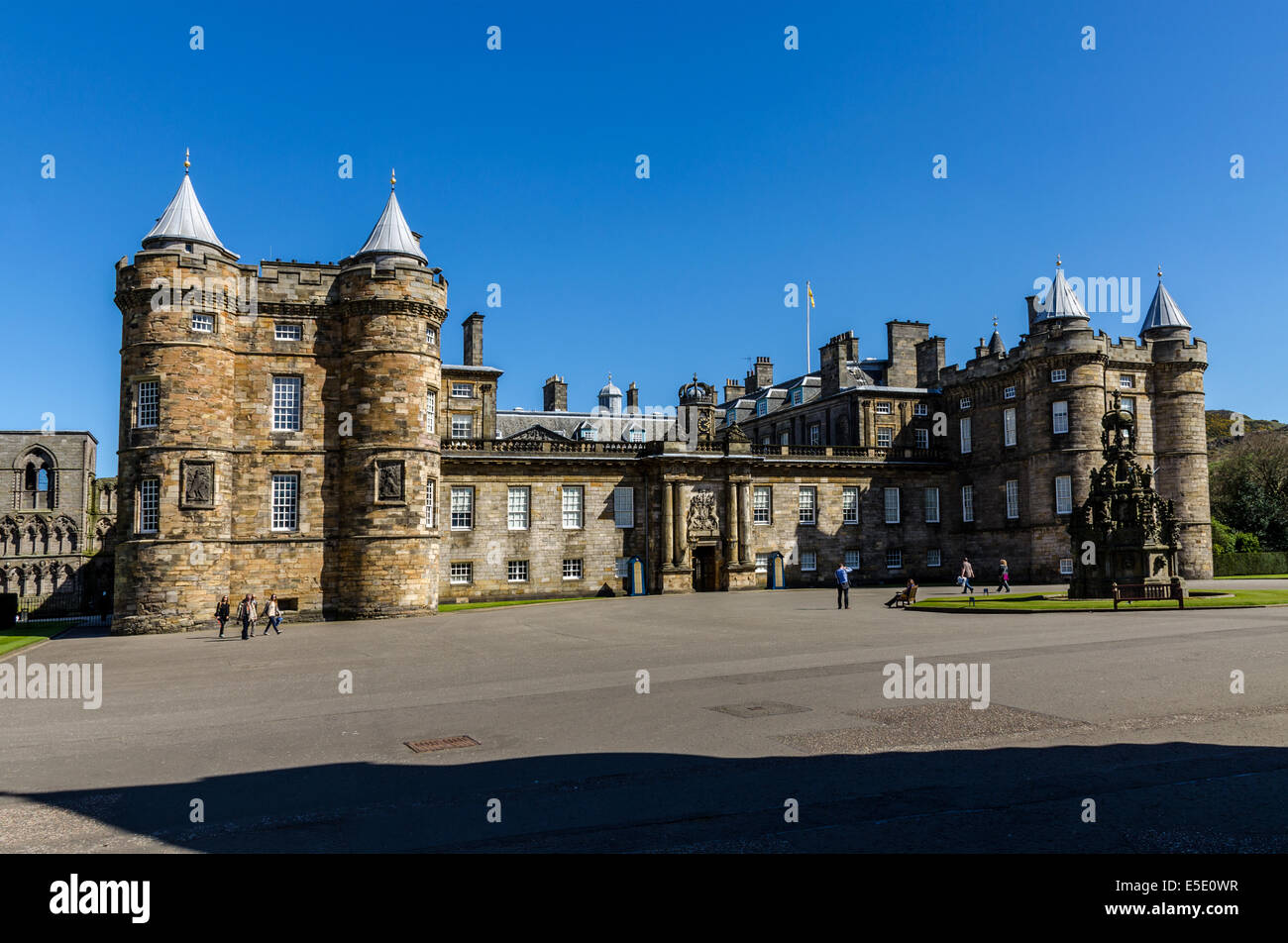 The Palace of Holyroodhouse, commonly referred to as Holyrood Palace ...