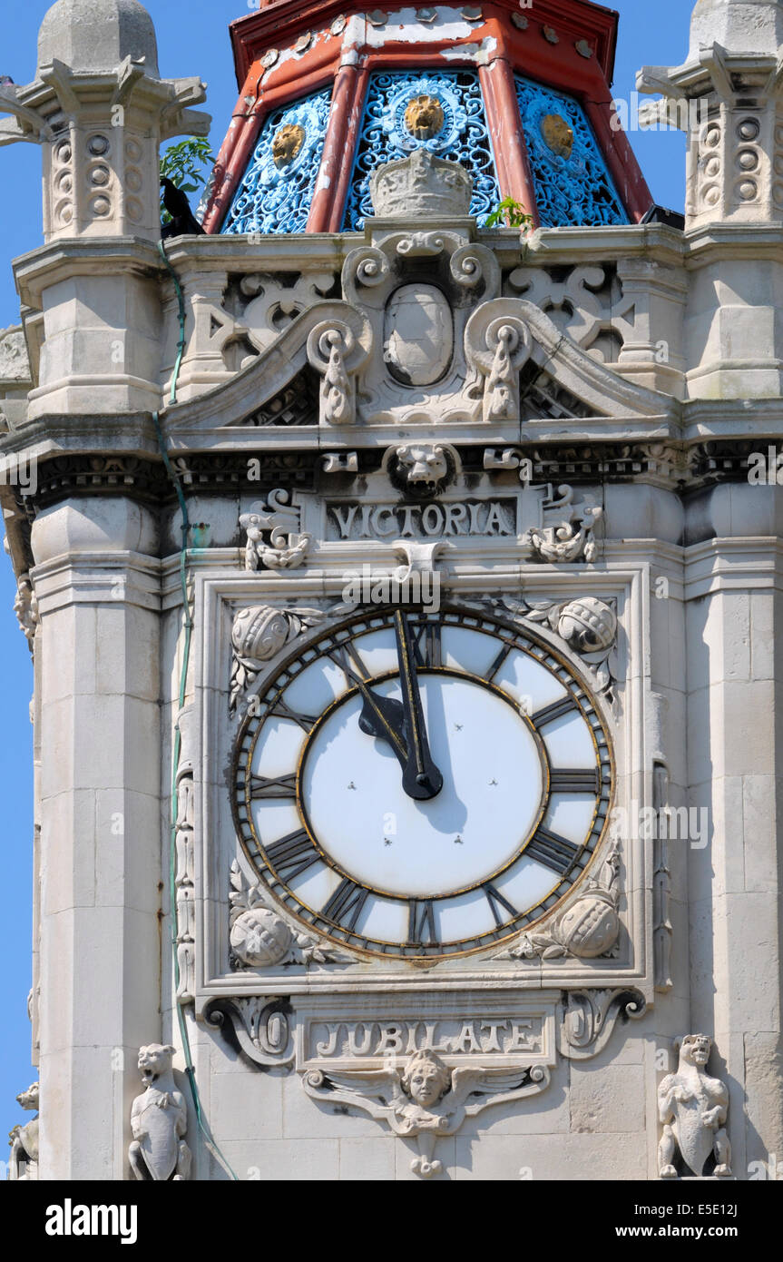 Margate, Kent, England, UK. Margate Clock Tower (1869 - to commemorate ...