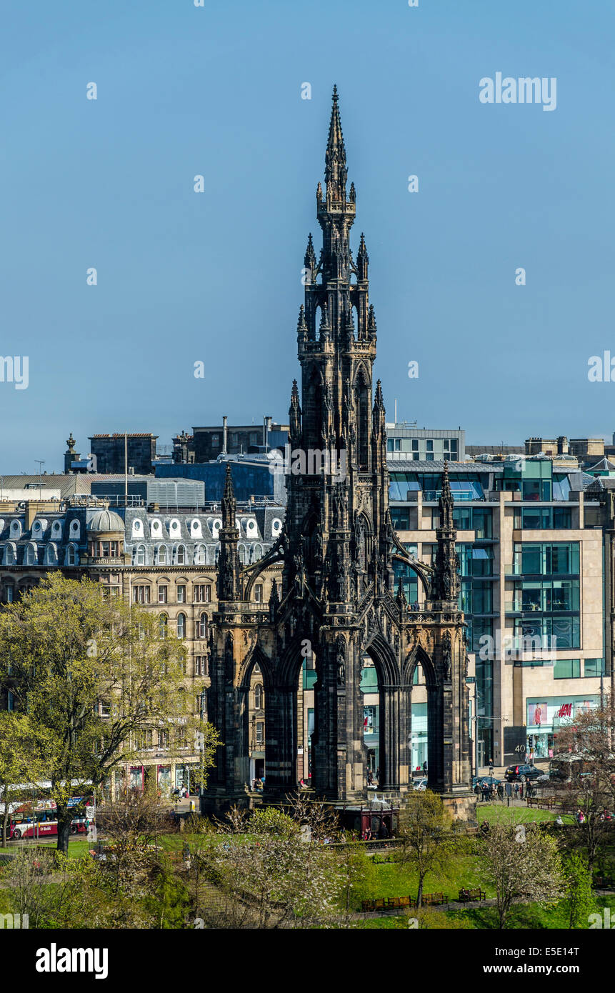 The Scott Monument is a Victorian Gothic monument to Scottish author ...