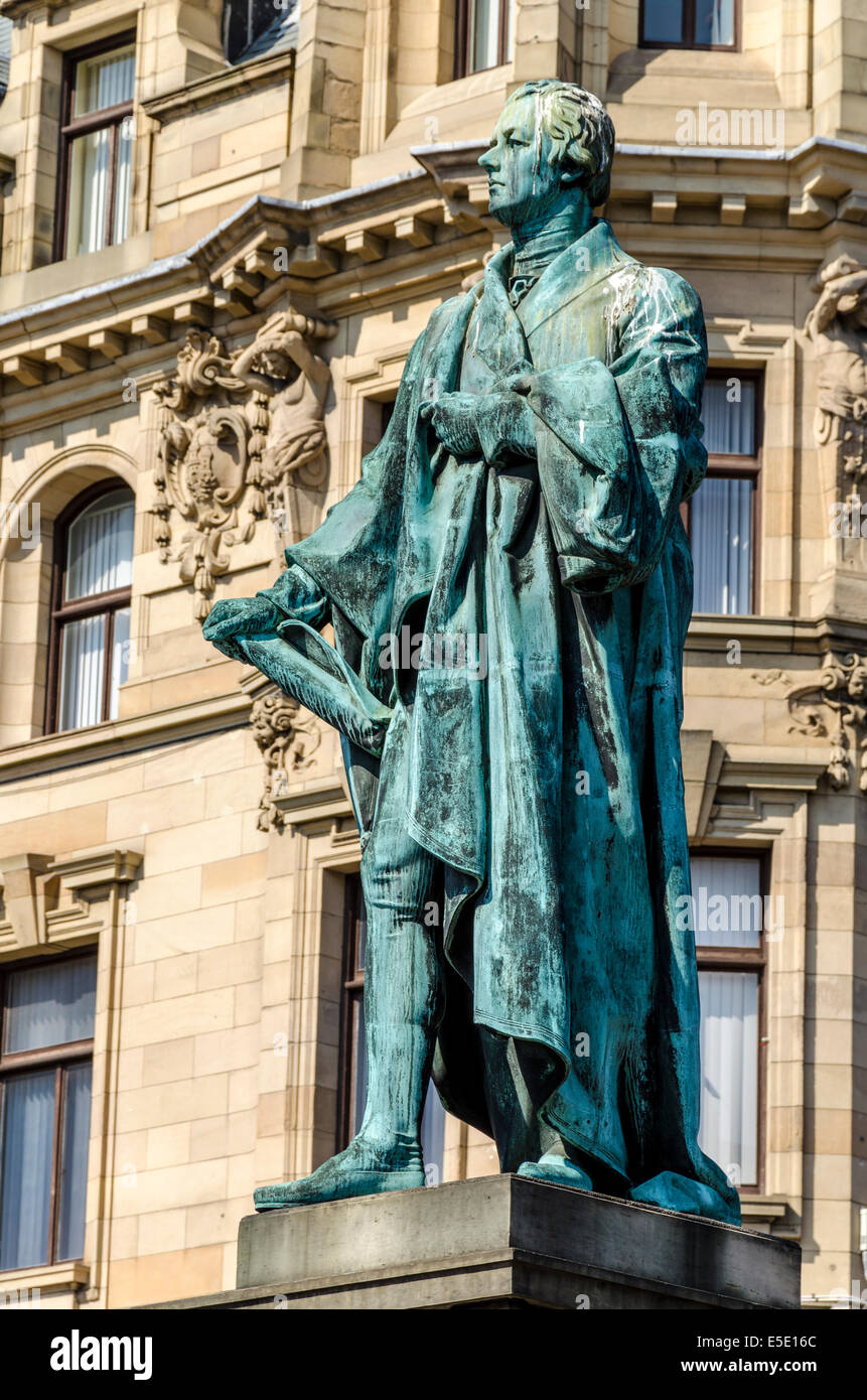 The Statue of William Pitt the younger, stands at the junction of ...