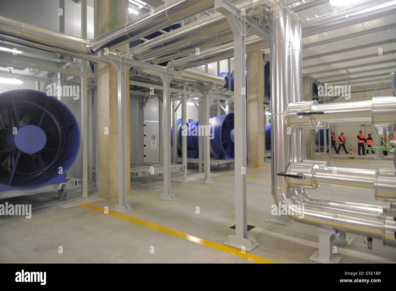 Ferrera Erbognone (Pavia, Italy), the Green Data Center, facility for ...