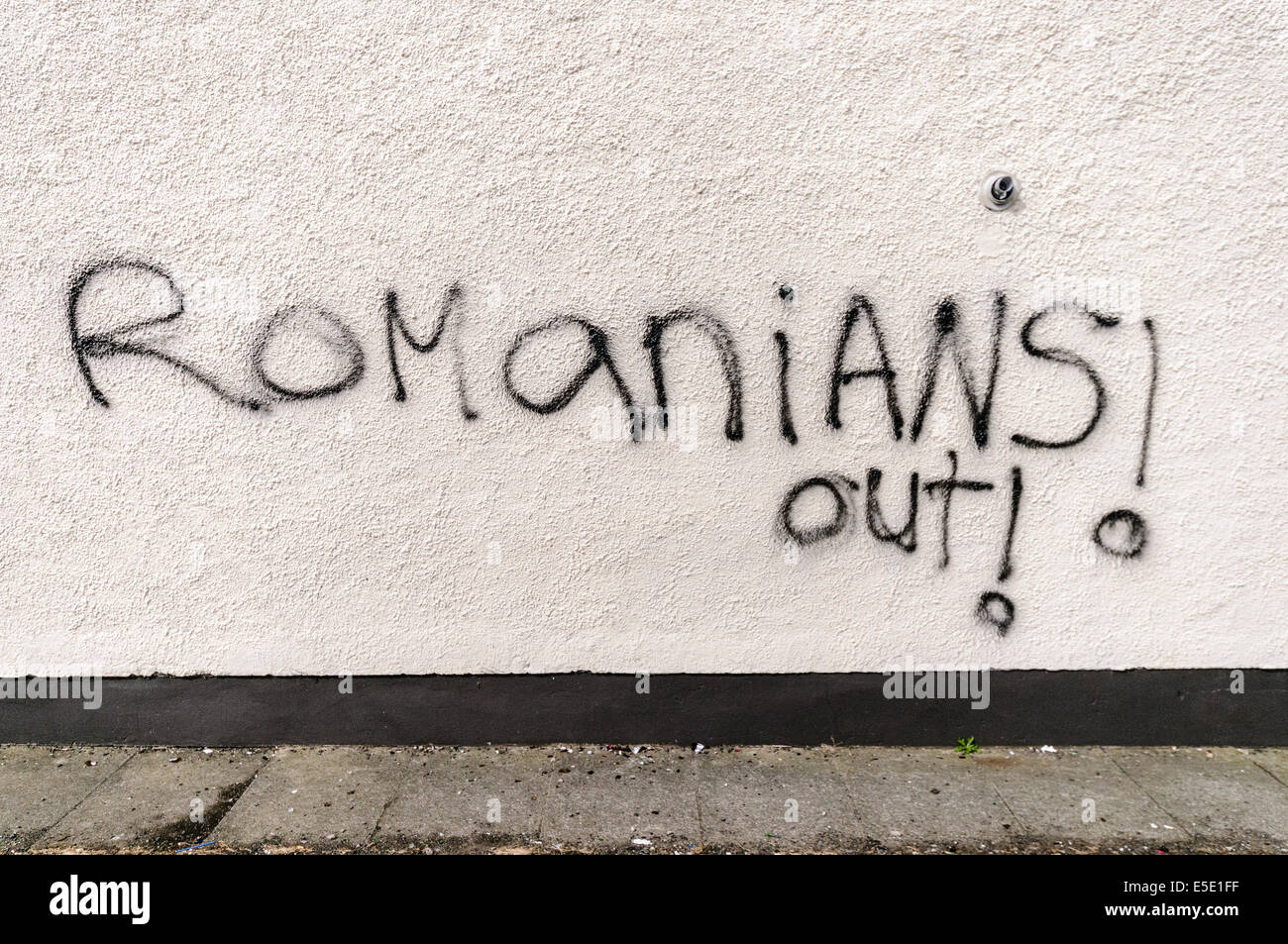 Locals only graffiti hi-res stock photography and images - Alamy