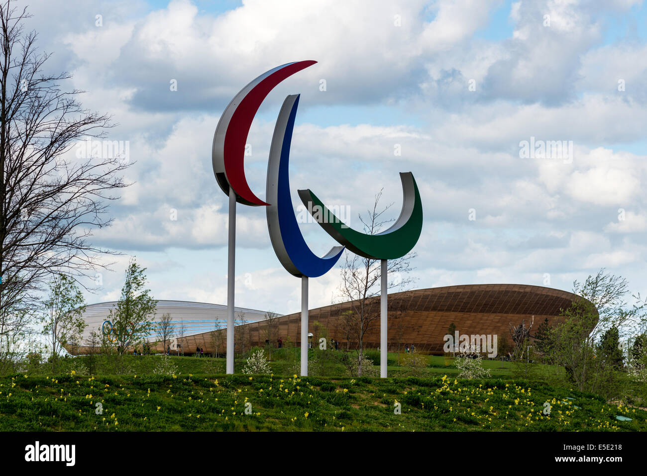 The symbol of the Paralympic Games is composed of three "agitos ...