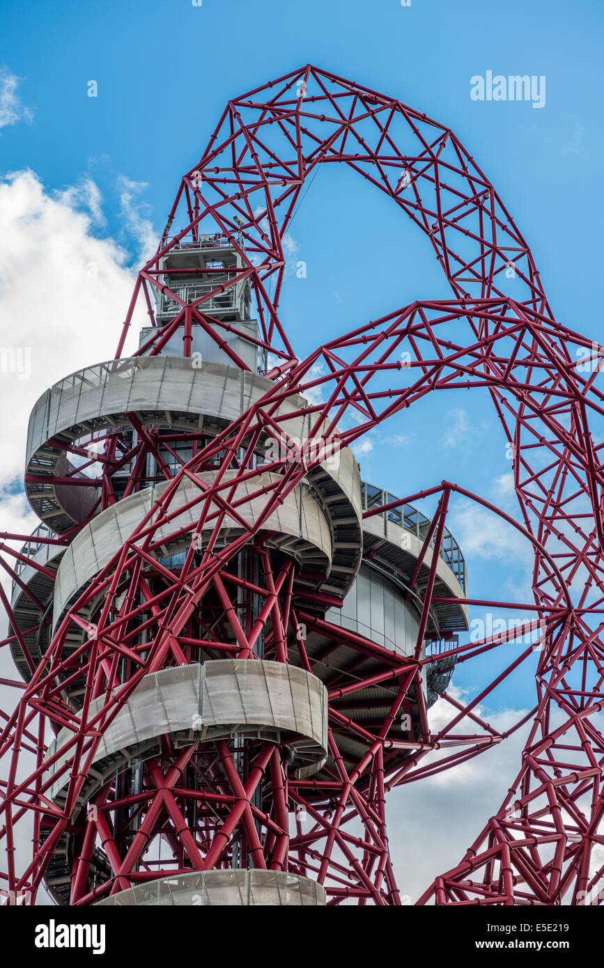 The ArcelorMittal Orbit is a 114.5 metre tall sculpture and observation ...