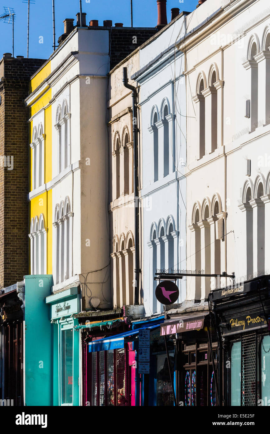 Portobello road houses hi-res stock photography and images - Alamy