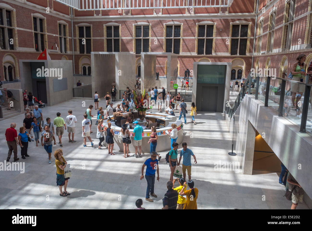 Amsterdam, Holland, inside, The Netherlands, the Rijksmuseum, Overview ...