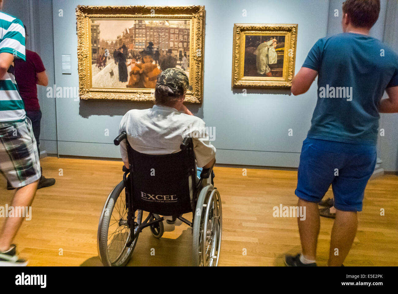 Amsterdam, Holland, The Netherlands, Handicapped Tourists, in ...