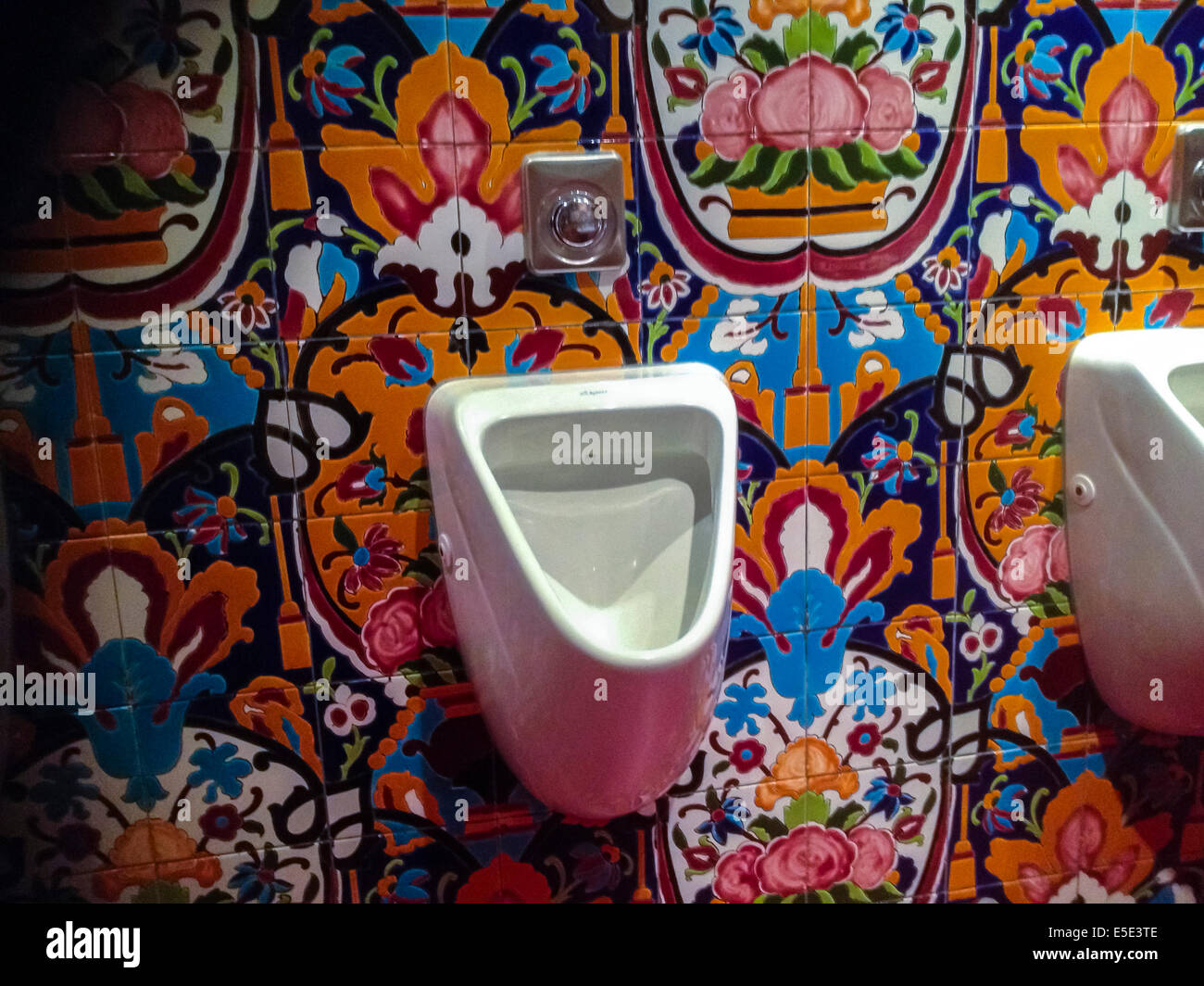 Amsterdam, Holland, Close Up, inside, Detail, Men's Urinal in Toilet in ...