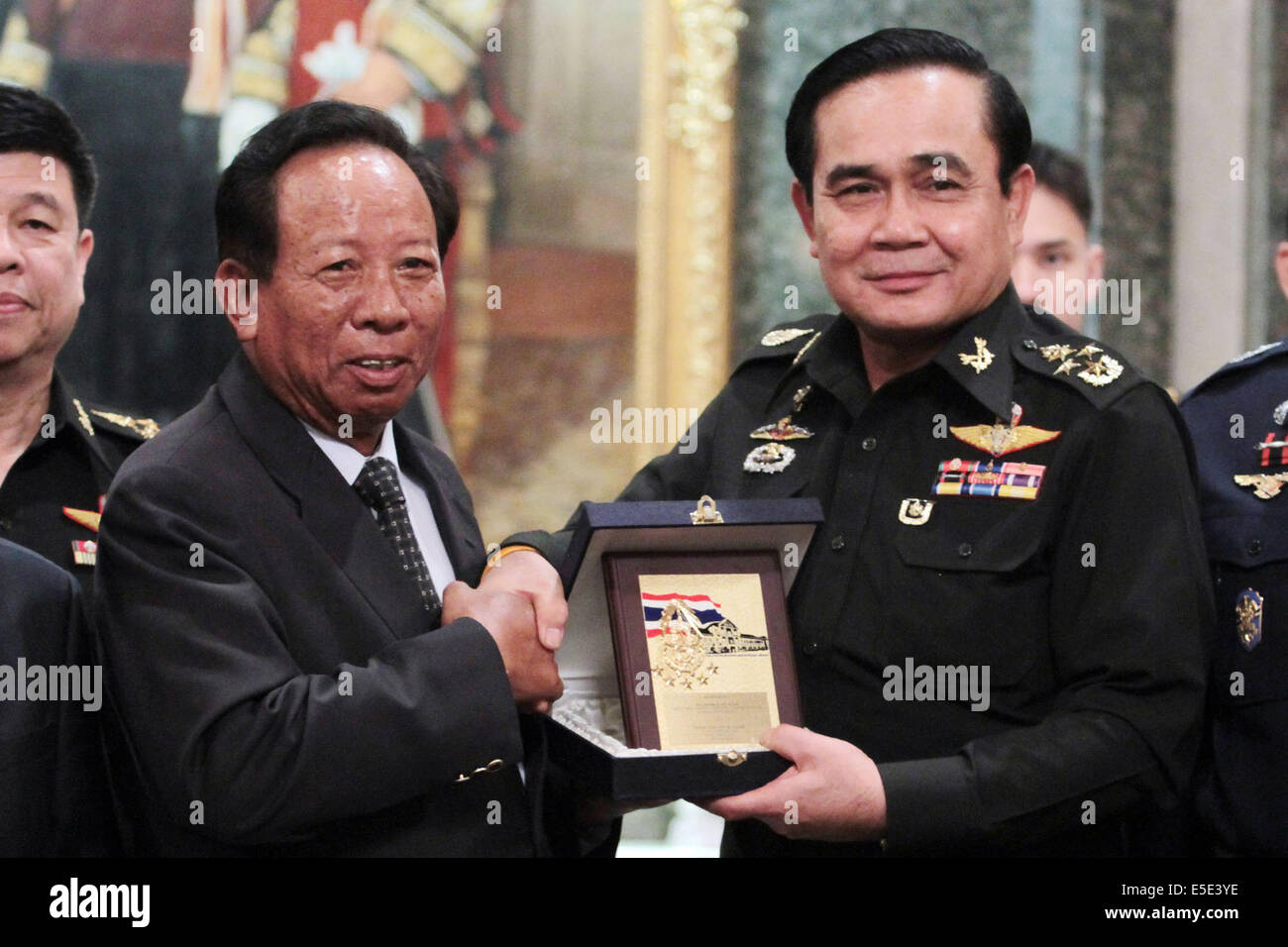 Bangkok, Thailand. 29th July, 2014. Thai Army Chief Gen. Prayuth Chan ...